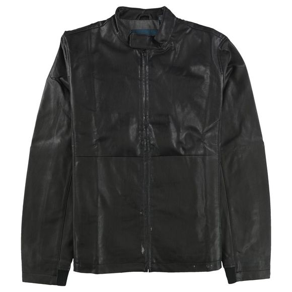 Perry Ellis | Jackets & Coats | Perry Ellis Mens Faux Leather Fullzip ...
